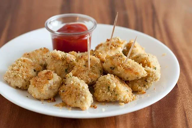 No-Fry Crispy Chicken Nugget Recipe — Healthdigezt.com
