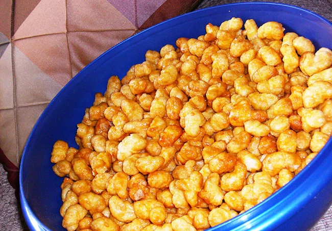 Healthy Caramel Puffed Corn Recipe That’s Free of Lactose and Gluten ...